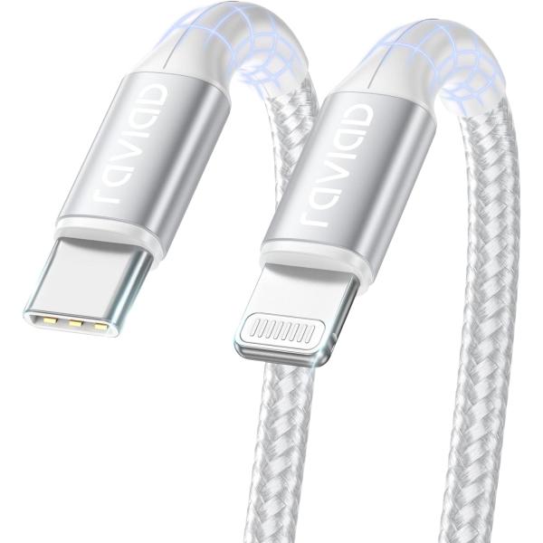 【安心のApple Mfi認証品】iPhone 充電ケーブルType-C AppleオリジナルのC94端子とスマートチップを使用して、Appleデバイスを即座に認識し接続。アップルデバイスへの完璧な互換性を満たしている性能であると共に、安心...