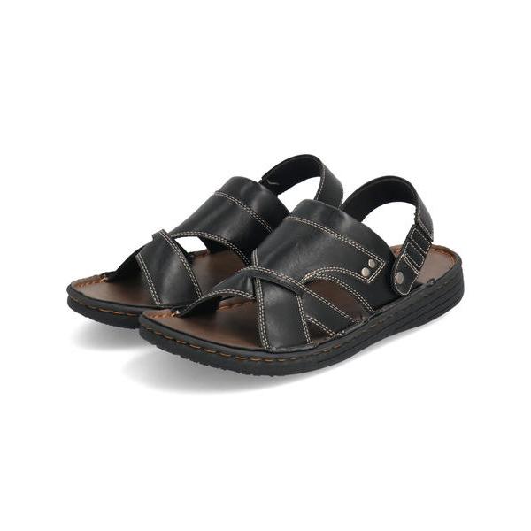 可動式ベルトを採用し、2通りの履きこなしが楽しめるカジュアルサンダル。足にしっかりフィットさせたい時はバックベルトスタイルに、ラフにリラックスして履きたい時は踵のないスライドサンダルとしても履ける便利な2WAY仕様♪バックベルトにはゴムを施...