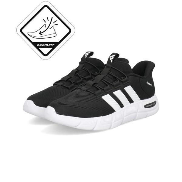 ハンズフリーで立ったままスポッと履けるRAPIDFITシリーズが新登場！新設計の成型TPUヒールカウンターと、ひも結び不要なゴムシューレースにより、さっとスムーズに足入れが行えます♪柔らかく通気性のよいエンジニアードメッシュアッパーに、3D...