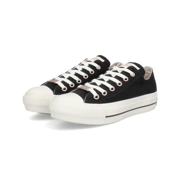 オールスターのソール、ディテールアレンジモデル。厚底PLTS(プラットフォームソール)タイプをベースモデルに採用したアイテム。シューレースをオシャレに彩る「ALL★STAR」のロゴ入りデュブレが付属。デュブレやハトメ、タンラベルのロゴ、ヒー...