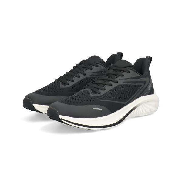 ATHREAM 人気のランニングシューズから、ベーシックなモノトーンのニューカラー！エンジニアードメッシュを採用することで通気性がUPし、ムレにくく快適にアップデート！縫い目の少ない熱圧着のアッパー構造で、足入れの柔らかさとサポート性を実現...