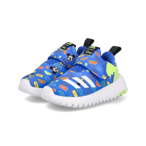 【adidas×Disney】「ミッキーマウス」をフィーチャーしたSURU365シリーズのディズニー コラボモデル。元気いっぱいの小さな足に履かせたい、遊んでいる間ずっと快適な履き心地が続くベビーシューズです。ディズニーのミッキーマウスを全...