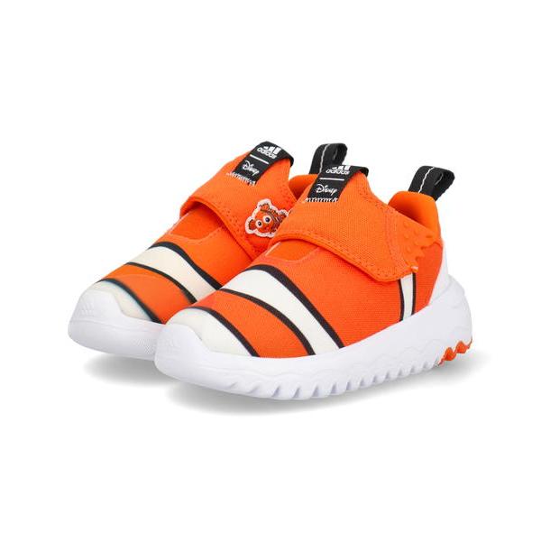 【adidas×Disney】アディダスから、ファインディング・ニモの「ニモ」をフィーチャーしたベビーシューズが登場☆人気キャラクター ニモから着想を得た、とっても可愛らしくポップなデザイン♪子どもたちがシューズラックの中から見つけやすい、...