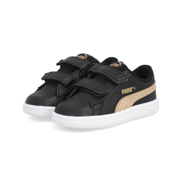 クリーンなシンセティックレザーアッパーに、メタリックカラーのアクセントが映えるベビースニーカー☆2本ベルトで足に合わせてしっかりフィットし、脱ぎ履きもさせやすいデザインです♪インソールにはふんわり柔らかなクッションを採用し、足へかかる衝撃を...