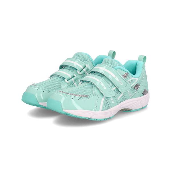 足裏のアーチが発達し、正しい歩き方を身につけていく約3-7歳の児童向けに展開するプレスクールシリーズ。足幅が細めのモデルです。つま先やサイドにあしらった、キラキラ輝くラメがポイント♪通園・通学や外遊び、運動会、お出かけなど、幅広く活躍します...