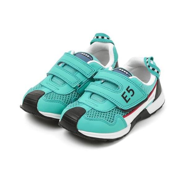 大人気のTRAINコラボシューズがリニューアル！耐久性とフィット感に優れたjoobタイプをベースに、よりスポーティに仕上げました。新幹線「E5系 はやぶさ」をイメージしたモデル。トレインマークや運転窓などの列車モチーフが楽しい鉄道ファンも納...