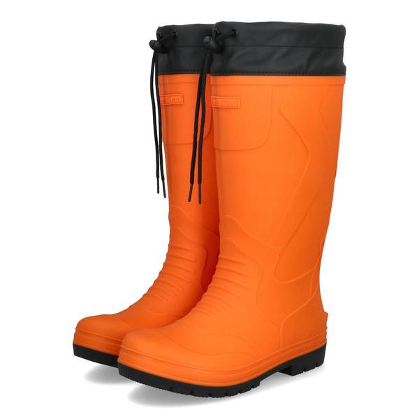 冬の悪天候時に活躍する、防寒・グリップ性に優れたウインター仕様のレインブーツ。安心感のあるロング丈で水の浸入をしっかりガード。内側全面に保温性を高めるフリース素材、中敷にもこもこのボアを使用し、足元を暖かく包みます。また深い切り込みを入れた...