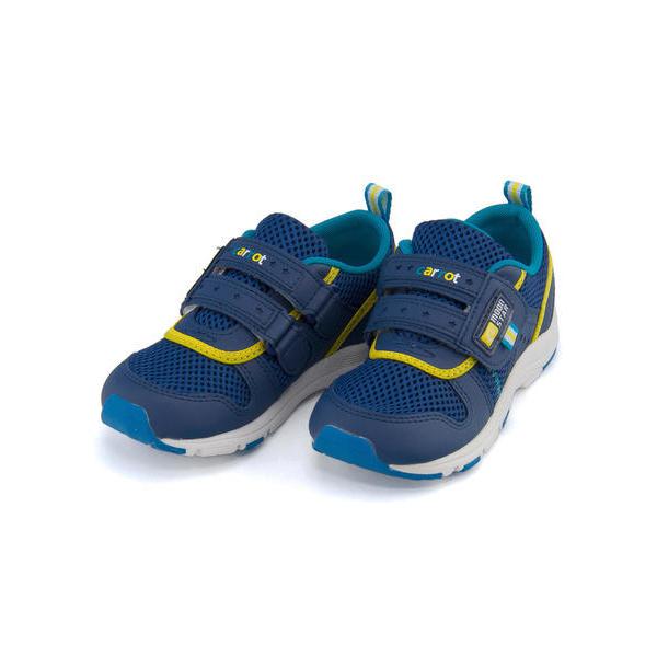 体を動かすことが好きなお子さまにピッタリな「おもいっきりあそんでいいシューズ」シリーズ。水が浸み込みにくく、乾きやすい素材を使用した急速乾燥性に優れた1足。汚れても手軽にお手入れ可能です。つかみやすい幅広ベルトで履き口が大きく開くうえ、ベル...