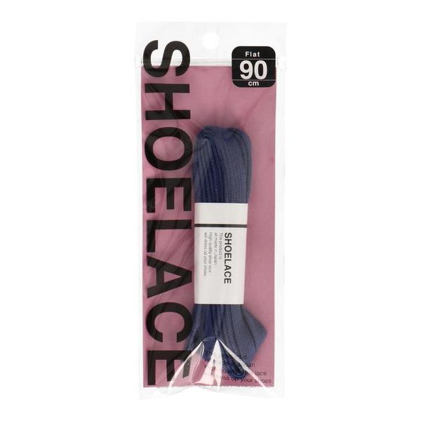 シンプルな単色タイプのフラットシューレース。人気の高いコットン素材の平ひもタイプ。柔らかいコットンの手触りで、スニーカー用として人気があるシューレースです。made in JAPAN