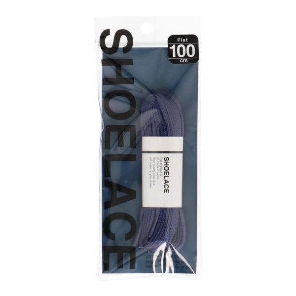 シンプルな単色タイプのフラットシューレース。人気の高いコットン素材の平ひもタイプ。柔らかいコットンの手触りで、スニーカー用として人気があるシューレースです。made in JAPAN