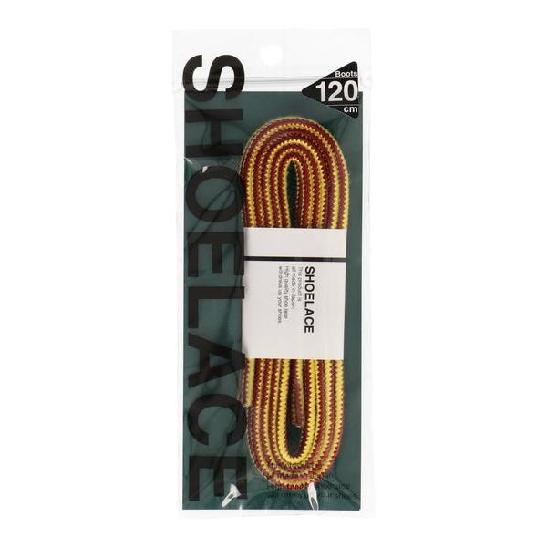 ブーツ用の丸型シューレース(120cm)です。ワークブーツやアウトドアシューズ向けの、芯入りで固めの丸ひもです。お手持ちのブーツやシューズの交換用としてご使用できます。made in JAPAN