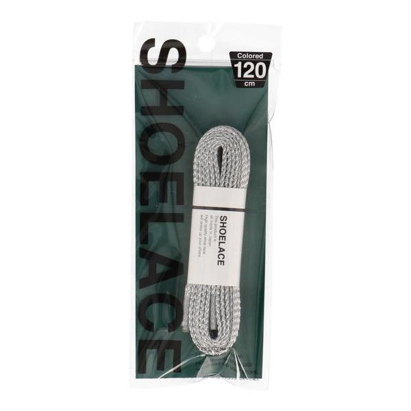 オールラメのフラットシューレース(120cm)です。キラキラとしたラメの輝きが、カジュアルスタイルに華やかさを添える平ひもタイプ。接地面が広くほどけにくいことから、スニーカー用として人気があるシューレースです。お手持ちのシューズの靴ひもを替...