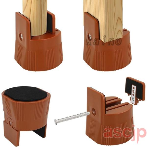 【テーブル高さ調整器具】日常生活には、さまざまな理由でテーブル、こたつ、机、ソファー、ベッド、洗濯機などの家具・家電を高くする必要があります。高さ調整を簡単にできるために、こちらの継ぎ足しを開発いたします。【かさ上げ高さ調節可能】テーブル脚...