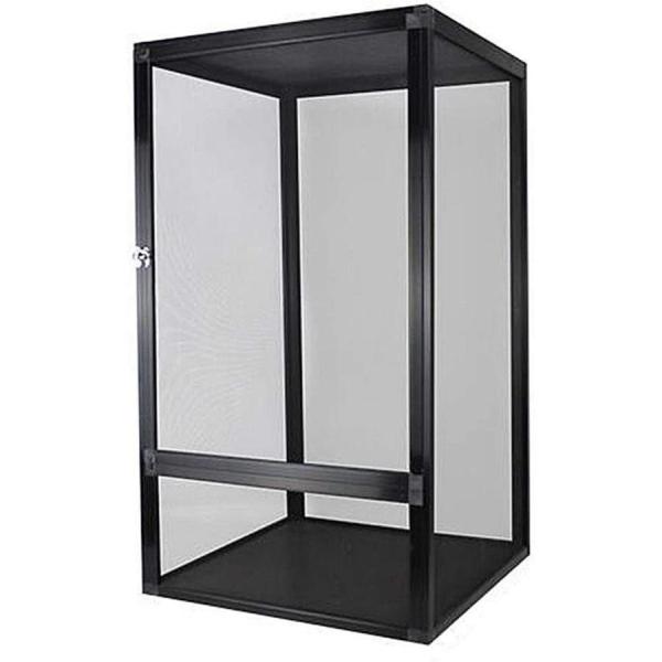 爬虫類 飼育ケージ 両生類 ケージ 給餌ケージ ボックス 45x45x80cm 50x50x100cm 特大 小動物ハウス 給餌箱 通気性が良いの給餌ボックス 脱出防止 飼育セット 繁