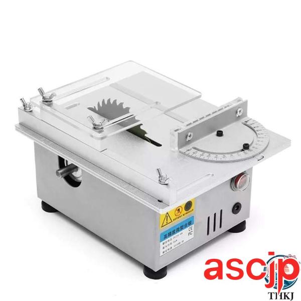 ミニテーブルソー 丸鋸盤 多機能卓上木材作業台 卓上マルノコ 7段変速 防塵 家庭用 切削工具 DIYツール