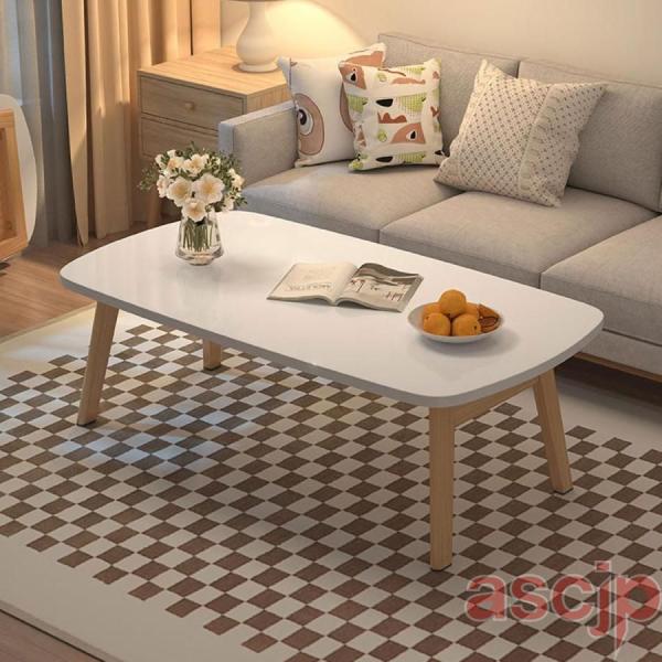 【商品仕様】サイズ：(W)幅80×(D)奥行50×(H)高さ45cm　 折りたたみ時の厚み約10cm　天板厚：約18mm【ワンタッチで折りたたみ可能】使わない時はソファやベッドの下に、または家具の隙間に収納することができます。ちょっと移動し...