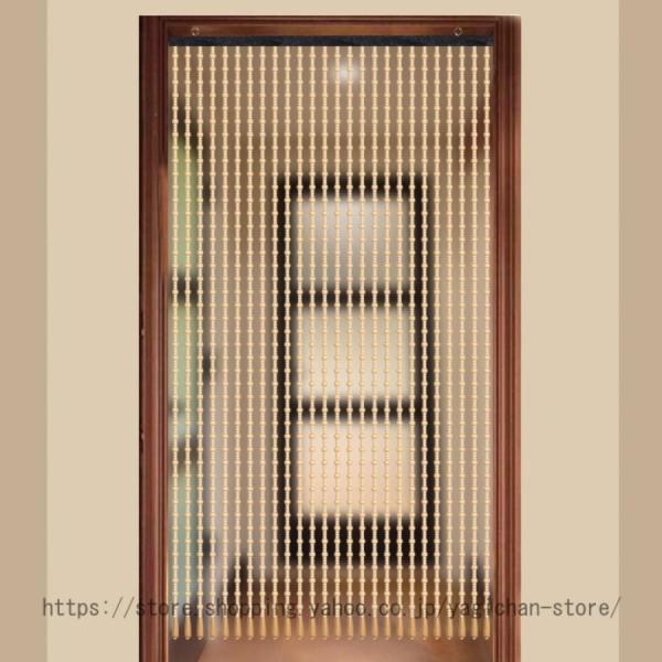 ★サイズ：幅 90cm  高さ 190cm  31本    測定の単位：cm★材質：天然木・樹脂★桟：天然木色：ベージュ★塗装：ラッカー塗装★クリーニング方法：湿った布または水で拭きます★ヒント：1.ビーズカーテンは、その種類や株式の数に関...