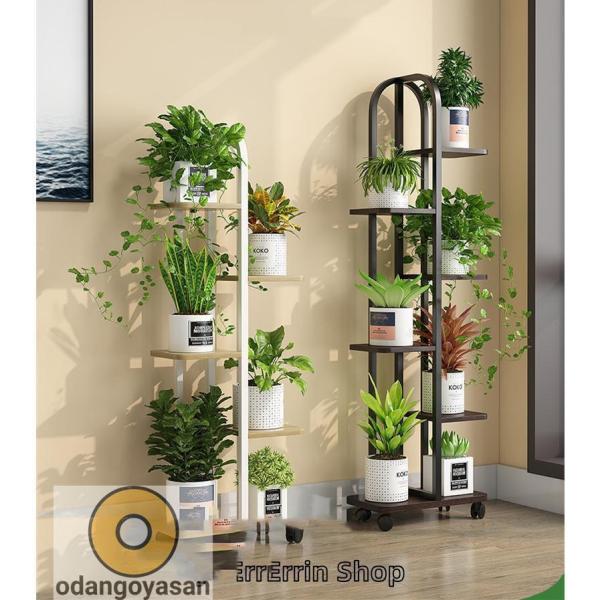 ガーデンラックは3色、お家のスタイルに似合います。植物を引き立て、素敵なガーデンスペースを演出します。動き易い、花や多肉植物などの鉢植えをたっぷりまとめて飾っていただけます。省スペース、収納にも便利です。4個キャスター付き、ブレーキがあり、...