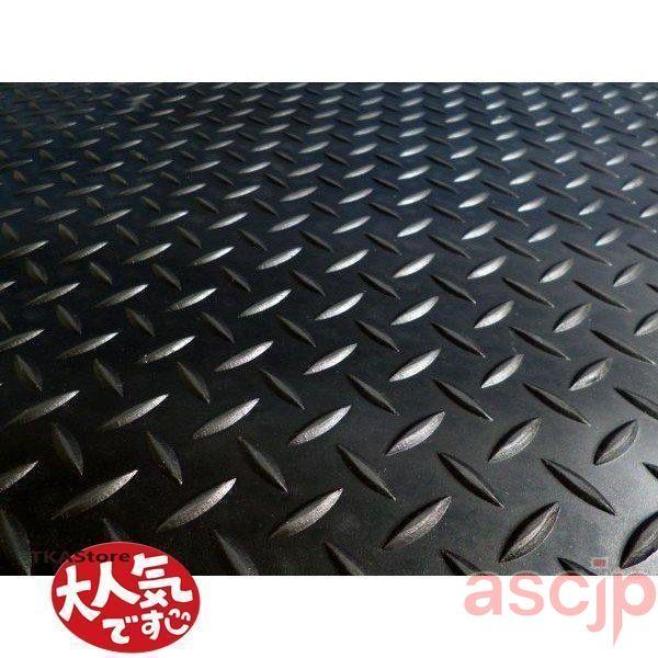 ★架台・積荷を守る！軽トラ用ゴムマットです。★表面凸付きで、荷物の滑り防止を強化！裏面も滑り止め加工。★土木用・営農用ゴムマットとしても使用可能です。★厚さ（約）凸1mm　凹0.5mm ★サイズ（約）幅141.5×205cm（車種よって荷台...