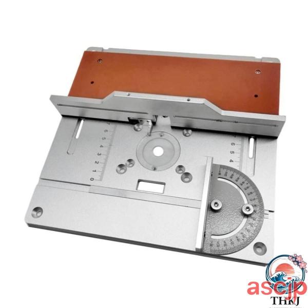 4個セット ルーターテーブル インサートプレート アルミニウム合金 木材フライス フリップボード トリミングマシン 彫刻補助ツール 木工ベンチ