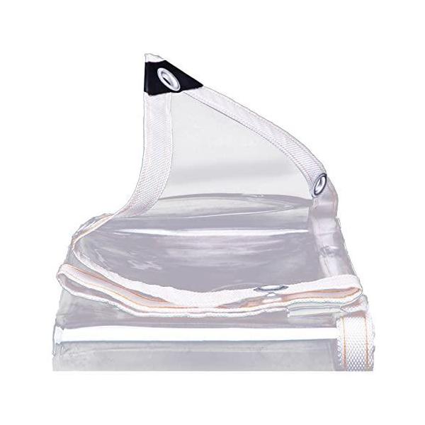 防水シート 防水透明シート 透明PVC 雨よけシート 防風防水 屋外の雨よけ 防塵防寒 450g/m2 ビニールカーテン 温室カバー 豪雨水害対策 農業/避難所/住宅用ター