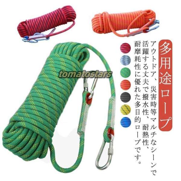 サイズ：直径10mm長さ10m 直径10mm長さ15m 直径10mm長さ20m 直径12mm長さ10m 直径12mm長さ15m直径10mm耐荷重：888kg直径12mm耐荷重：1109kg※サイズ計測には誤差が生じます。