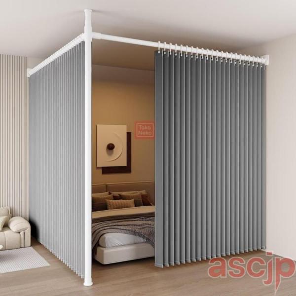 【サイズ】 :幅410cm*高さ200cm*2枚「幅360cm-410cm範囲の設置場所に適応しております」（完成品サイズは生地を伸ばして広げた全体のサイズです。カーテンに綺麗なウェーブを出すために仕上がり幅サイズは設置場所×1.5倍?2倍...