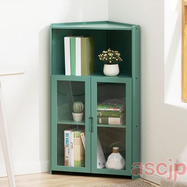 強力な安定性：床置き本棚は耐久性があり、安定しています。堅牢な構造により、優れた強度と耐荷重性を保証します。各レベルの収納は所定の位置にしっかりとロックされ、本やその他のアイテムを安全に保管できます。長期間使用しても変形しにくいフレームデザ...