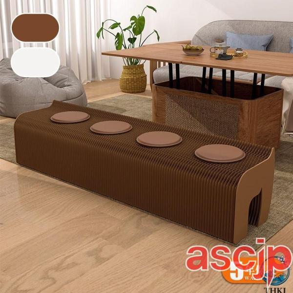 商品情報    商品名 伸縮式ペーパーベンチ     商品番号 sswuyu-chair-005     生産国 組立状態  完成品    素材  ペーパー    サイズ(約)  ・幅200ｘ奥行39ｘ高さ30cm ・幅300ｘ奥行39ｘ高...