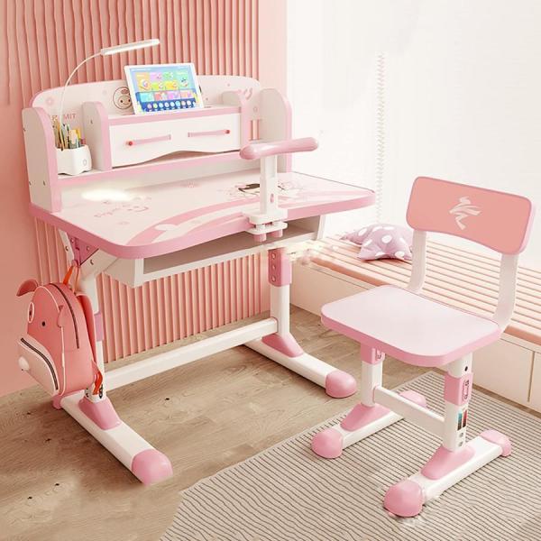 「視力低下防止」：この勉強机は、子供たちの背骨の健康に適した座位を提供し、正しい目との距離を保つことで、目の疲れを軽減し、保護します。子供たちの視力の健康をサポートします。「多機能の勉強机」：この勉強机は、ノートブック、鉛筆、紙、調理器具な...