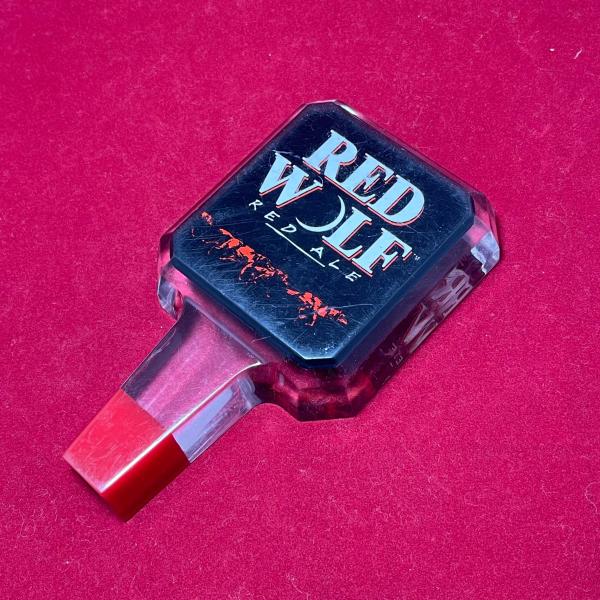 レッドウルフ ビアタップハンドル中古品サイズ15×8.5cm取り付け部穴サイズ約8ｍｍ。(3/8Wボルトが適合するかと思われます、現物でご確認ください）細かい傷、汚れがあります。加工してシフトノブに、もちろんビアタップハンドルコレクターの方...