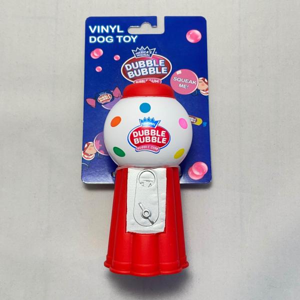 DUBBLE BUBBLE のドッグトイです。犬用のおもちゃですが、インテリア小物としてもいかがでしょうか。アメリカ物なので造りが粗い場合もあります。