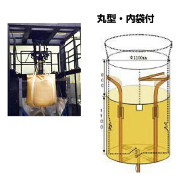 【特徴】■ワンウェイタイプ■反転ベルト、フック付きなので、反転排出可能【用途】■紙、木くず、建設廃棄物、廃プラスチックなどの回収、運搬、保管に【商品詳細】■材質　:　ポリプロピレン(UV剤入り)■サイズ　:　1100(幅)×1100(長さ)...