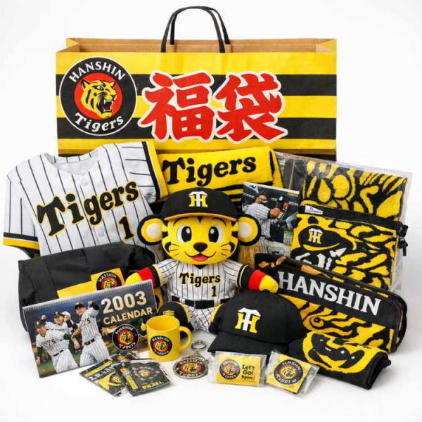 本商品は2003年当時の阪神タイガースをリアルタイムで応援していたお方でこの価値がわかるコアファン向けの当時物福袋です新しいグッズは甲子園球場や公式ショップでいくらでも購入できます得をする目的や軽い気持ちでのご購入マナー違反をされるお方の購...