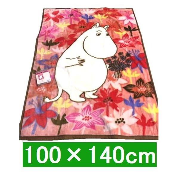 ムーミン　アクリルニューマイヤーハーフ毛布*商品サイズ：約100×140cm*素材：アクリル*メーカー：丸眞(株)4992272543032