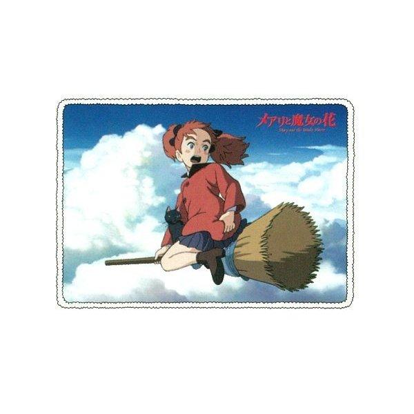 丸眞 メアリと魔女の花 キャラクターグッズ　メアリと空 サイズ:ひざ掛け・サイズ：約70×100ｃｍ・ポリエステル100％JAN 4992272624946 型番 3835001000