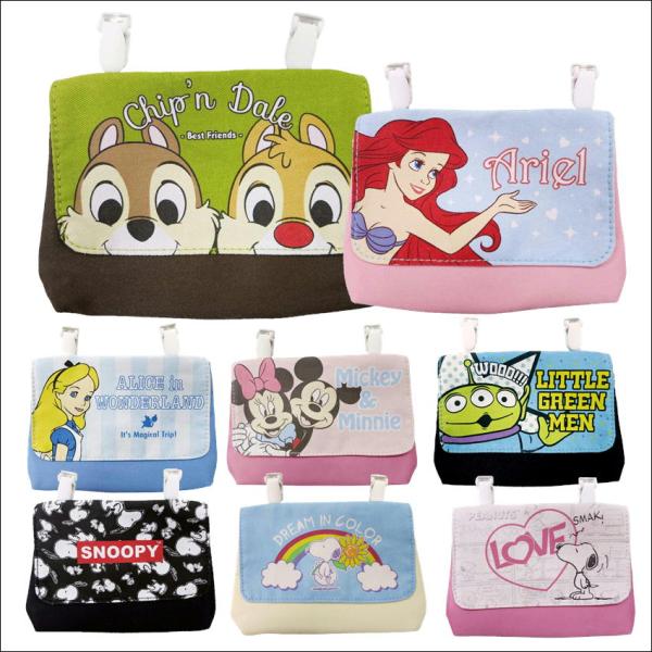 かわいいキャラクターのクリップ付きポケットポーチスカートやズボンのウエスト部分やバッグ内側にクリップで挟むだけでポケットとしても使える便利なポケットポーチ。ワイドタイプでたくさん収納が可能です。サイズ：H11×W16×D3cm素材：ポリエス...