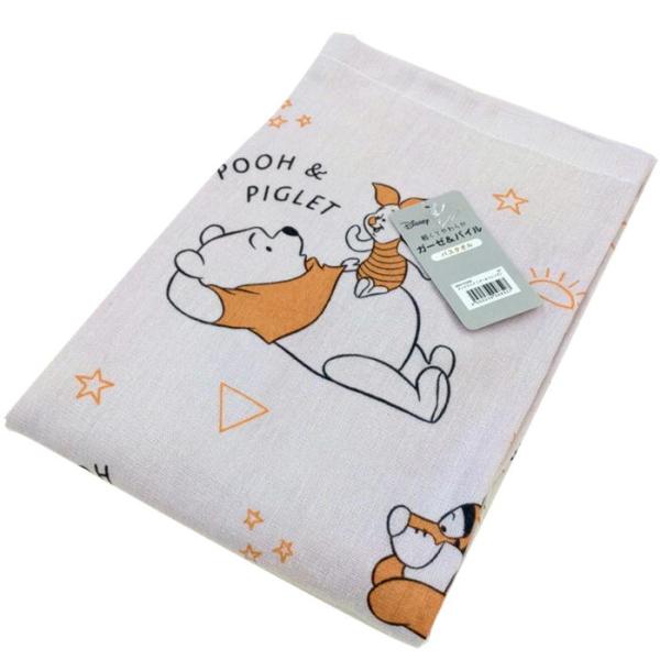 バスタオル ガーゼ パイル ディズニー キャラクター グッドラック ミッキー＆フレンズ トイストーリー プーさん はらぺこあおむし ひつじの ...