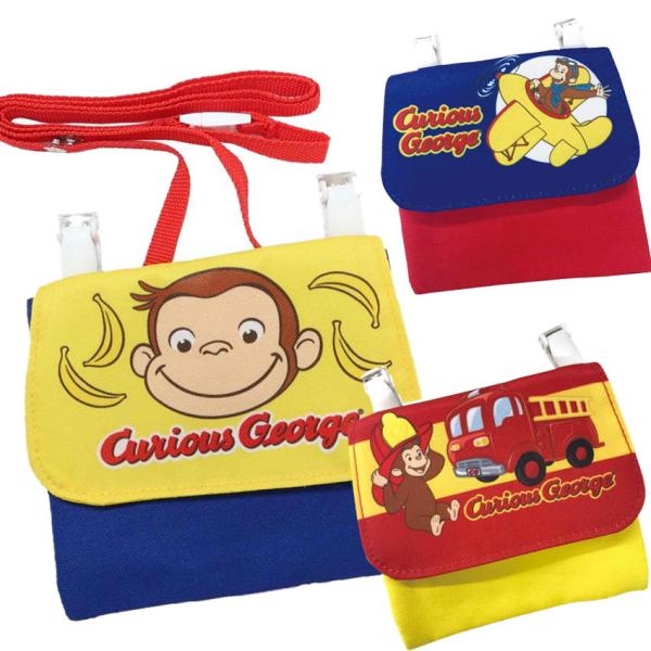 【この商品は4点までゆうパケットで発送します。それ以上は宅配便での発送となります】かわいいキャラクターのポケットポーチですクリップ式だからスカートやズボン、バッグの内側に簡単に取り付け！ 簡単ワンタッチで着脱可能。取り外し可能なショルダーひ...