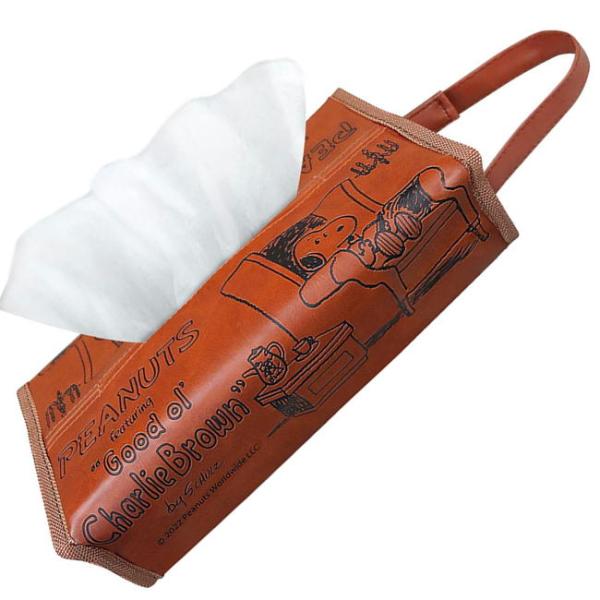 人気キャラクター「スヌーピー」のクラシックティッシュケース車内だけでなく室内でも使えます。サイズ:約幅13×奥行7×高さ26cm材質：ポリウレタン（合皮）生産国/中国製4956019131289