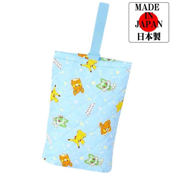 キャラクターキルトシューズバッグ(マルヨシ)安心の日本製【仕様】・サイズ：約W21×H29cm・日本製【素材】表：綿　           中綿：ポリエステル100％           裏側：ポリエステル100％※撮影時の光の具合、またお...