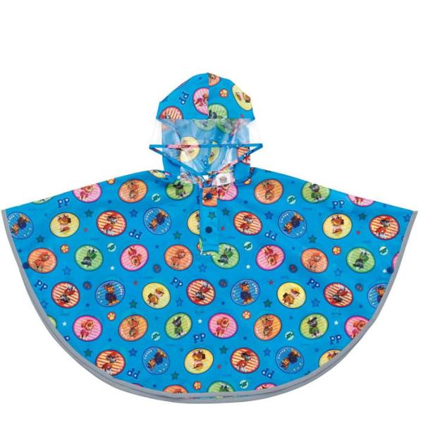 動きやすくて脱ぎ着もラクラクなかわいい子供用レインポンチョ雨の日のお出かけも楽しくなりますフードの顔周りは透明になっており、周りが見やすい反射テープが、すそからそで全周に付いています。携帯に便利な収納袋付き。【対象年齢(約)】1.5〜4歳【...