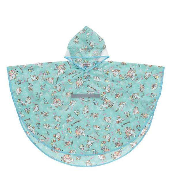 動きやすくて脱ぎ着もラクラクなかわいい子供用レインポンチョ雨の日のお出かけも楽しくなりますフードの顔周りは透明になっており、周りが見やすい反射テープが、すそからそで全周に付いています。携帯に便利な収納袋付き。【商品サイズ(約)】※適応身長：...