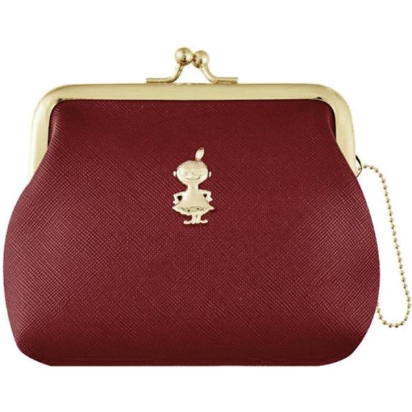 リトルミイのがま口財布(MOOMIN　がま口コインケース)ボールチェーン付きリトルミイのゴールドプレートがポイント●素材:合成皮革●サイズ:約H90×W115×D25mm●JAN:4550432155954CRUX（クラックス）※ 撮影時の...