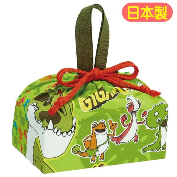 かわいいキャラクターのランチ巾着（お弁当袋）です入園入学準備におススメです♪お弁当箱を入れるのに便利な巾着袋です。ランチ巾着としてはもちろん、小物入れや小分け袋として使用するなど、用途の幅広い商品です。遠足などににも左右にヒモを引くだけでサ...