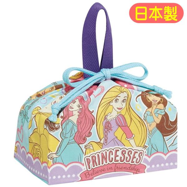 かわいいキャラクターのランチ巾着（お弁当袋）です入園入学準備におススメです♪お弁当箱を入れるのに便利な巾着袋です。ランチ巾着としてはもちろん、小物入れや小分け袋として使用するなど、用途の幅広い商品です。遠足などににも左右にヒモを引くだけでサ...