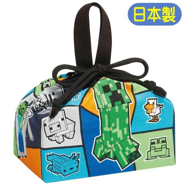 かわいいキャラクターのランチ巾着（お弁当袋）巾着タイプなので小さなお子さまでも簡単に開け閉めでき、お弁当箱の出し入れもスムーズ。毎日の通園・通学にぴったりのランチバッグです。ランチ巾着としてはもちろん、小物入れや小分け袋として使用するなど、...