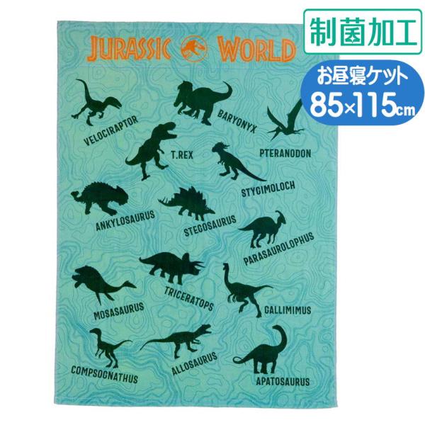 【お昼寝ケット】 ジュラシック・ワールド ダイナソーマップ品番 4985018200JANコード 4550681011483お子様のお昼寝用にピッタリなお昼寝ケットです。綿100%だから肌にも優しく、吸水性にも優れています。制菌加工がされて...