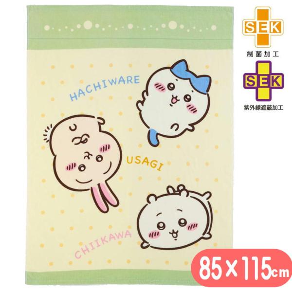 【お昼寝ケット】ちいかわ アニメちいかわドット品番 1755033600JANコード 4550681019465お子様のお昼寝用にピッタリなお昼寝ケットです。綿100%だから肌にも優しく、吸水性にも優れています。制菌加工がされているため最近...