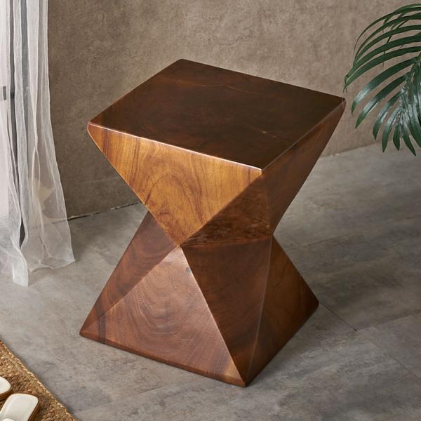 ■サイズ(cm)＜商品サイズ＞ 約 W33 × D33 × H42 × SH42※多少サイズは前後します。■重量約 23.0kg■素材天然木(モンキーポッド) 　ラッカー塗装 ■原産国インドネシア■ご注意※注意事項はページ下部に掲載しており...